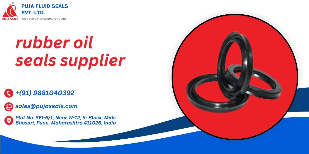 Rubber oil seals supplier - Puja Fluid Seals Pvt. Ltd.